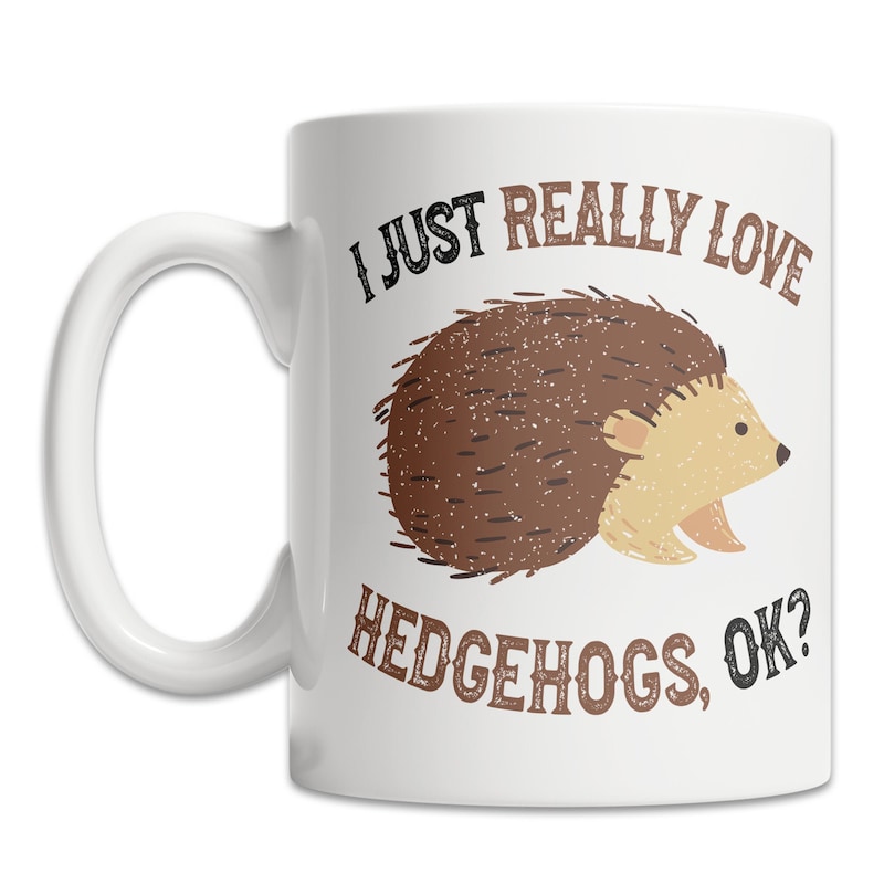Hedgehog Mug - Etsy