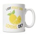 I Love Lemons Mug Cute Lemon Mug for Lemon Lovers Funny - Etsy