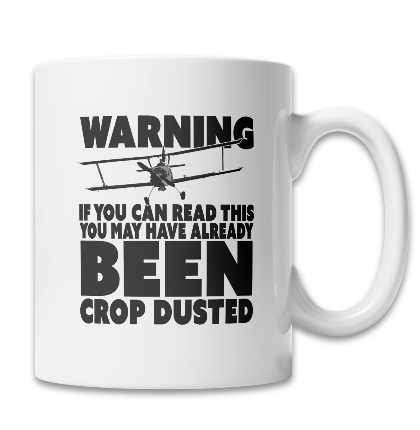 Crop Duster Mug Crop Dusted Mug Funny Dad Joke Mug - Etsy