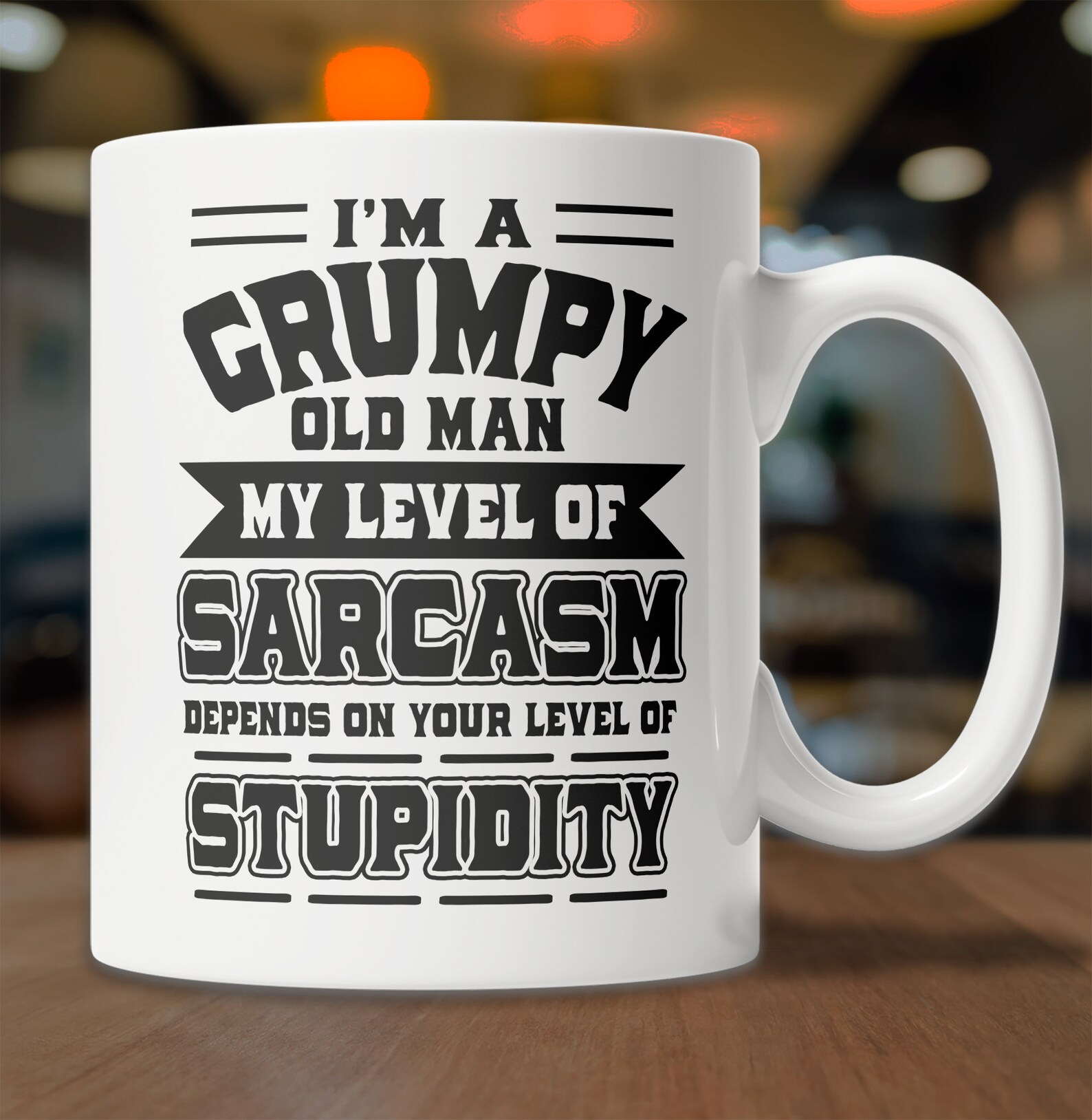 Grumpy Old Man Mug Grumpy Old Man Gift Grouchy Old Guy Mug | Etsy