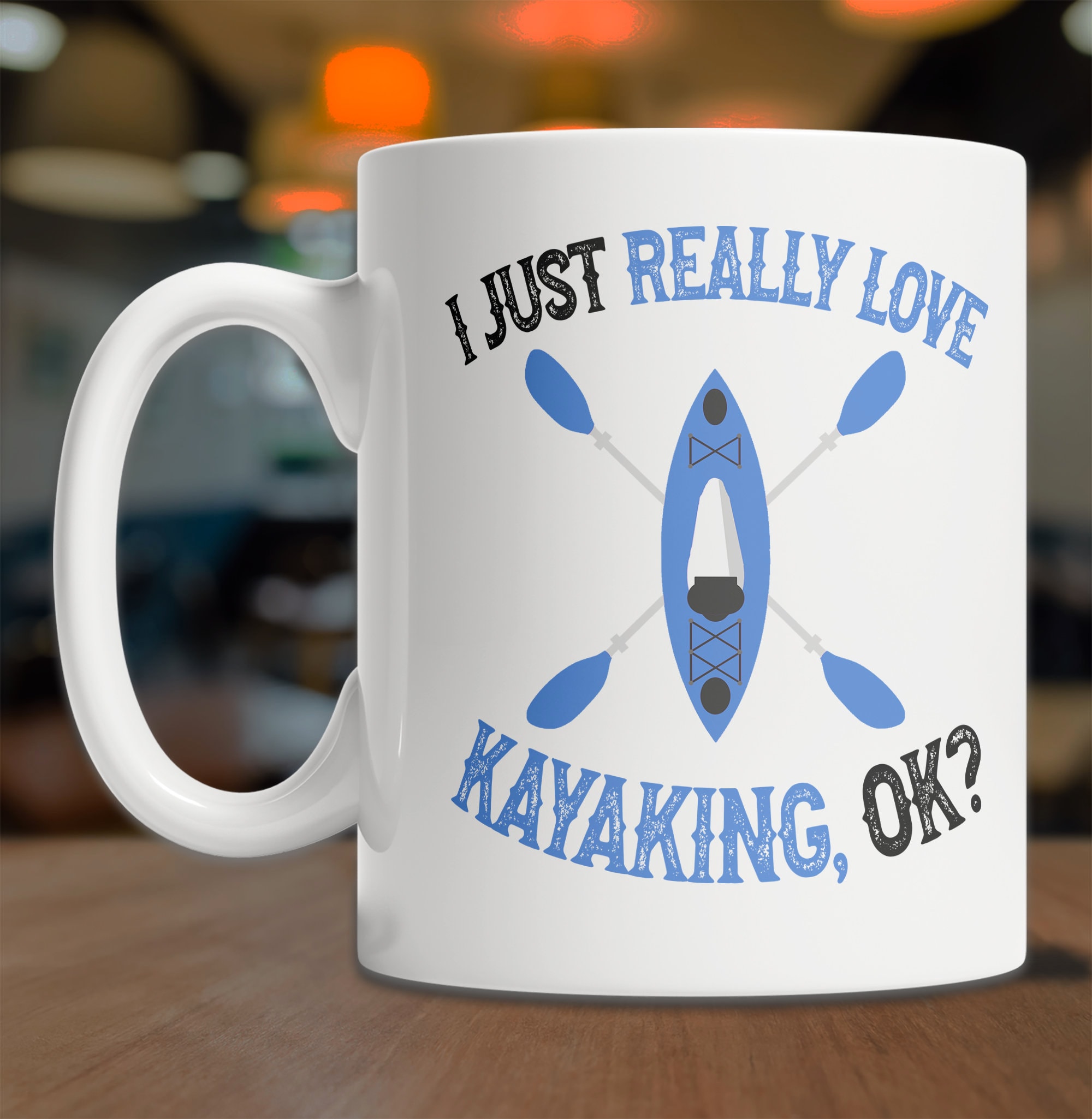 I Love Kayaking Mug Cute Kayak Mug for Kayak Lovers Funny - Etsy Nederland