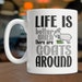 Cute Goat Mug I Love Goats Mug Goat Life Mug Cute Goat - Etsy