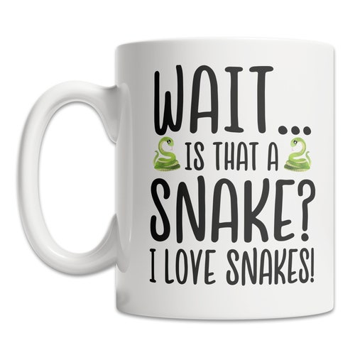 I Love Snakes Mug Snake Lover Mug Cute Snake Gift Idea - Etsy