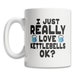 Cute Kettlebell Mug I Love Kettlebells Mug Kettlebell Lover Mug Funny ...
