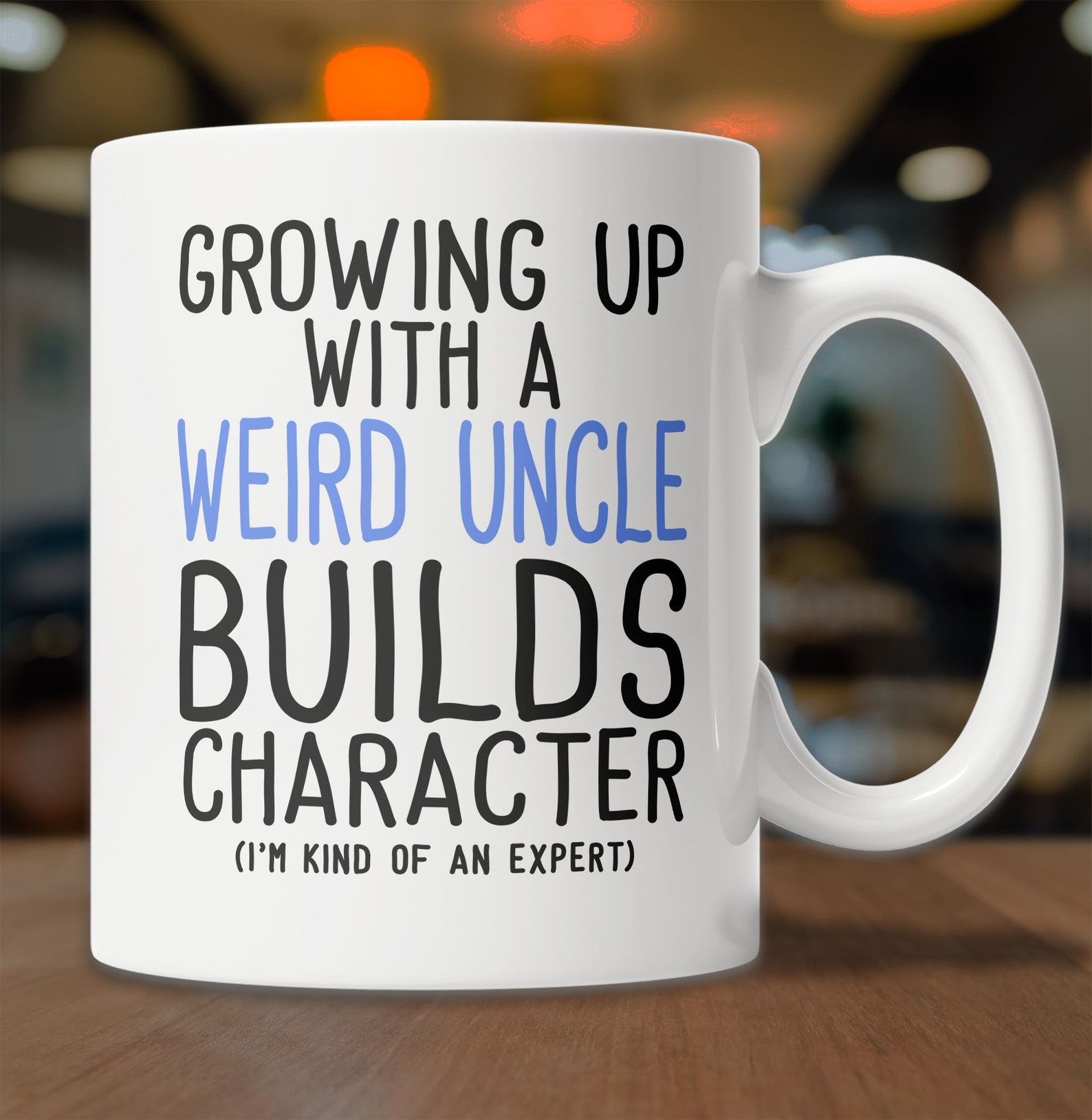 Weird Uncle Mug Cute Uncle Gift Idea Uncle Birthday Gift - Etsy