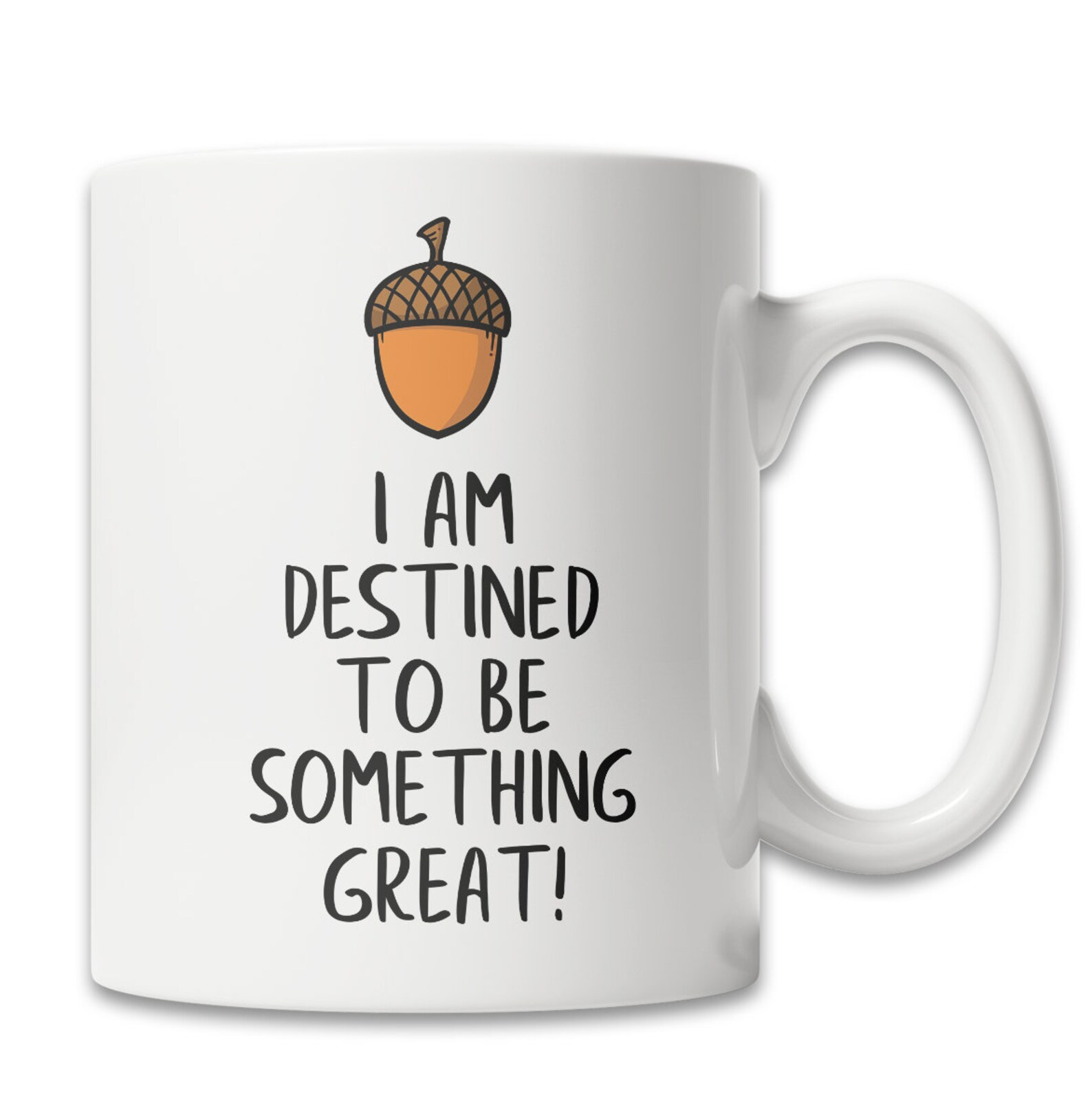 Inspirational Mug Cute Acorn Mug Acorn to Oak Mug Cute Friend Gift ...