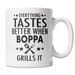 Funny Boppa Mug Boppa Barbecue Mug Boppa Father's Day Gift Cute Boppa ...