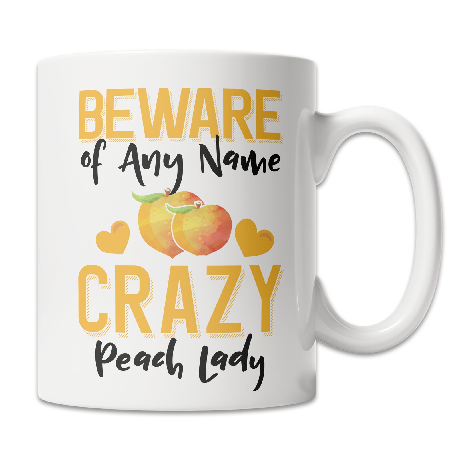 Custom Peach Mug Peach Name Mug Personalized Peach Gift - Etsy UK
