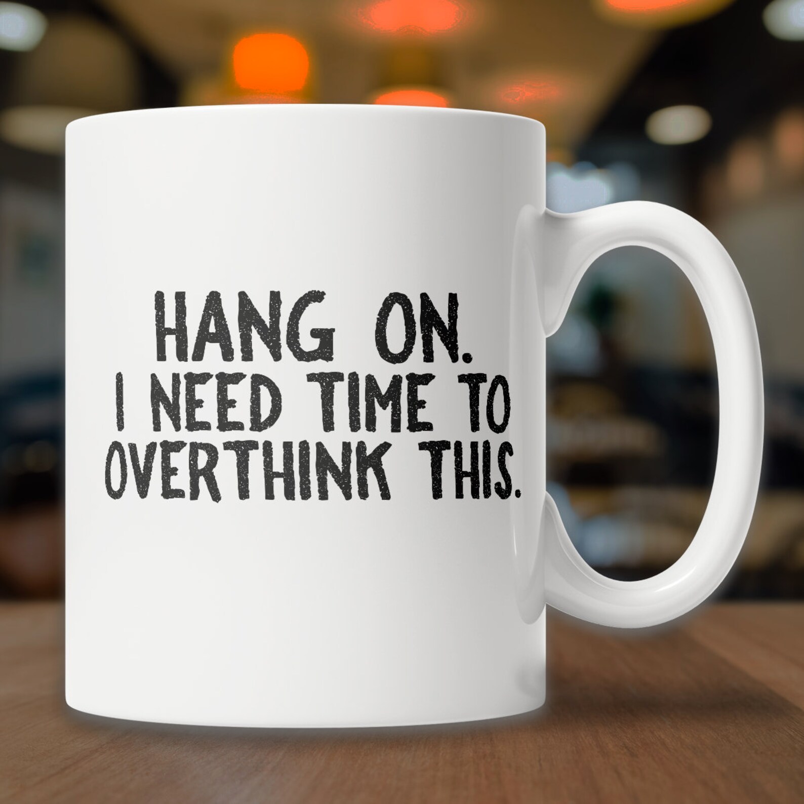 Overthinker Mug Funny Sarcastic Mugs Funny Gift for Boss - Etsy