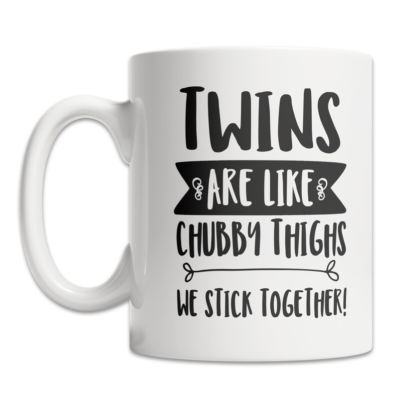 Funny Twin Mug Twins Stick Together Mug Cool Twins Gift | Etsy Funny Twin Mug Twins Stick Together Mug Cool Twins Gift | Etsy