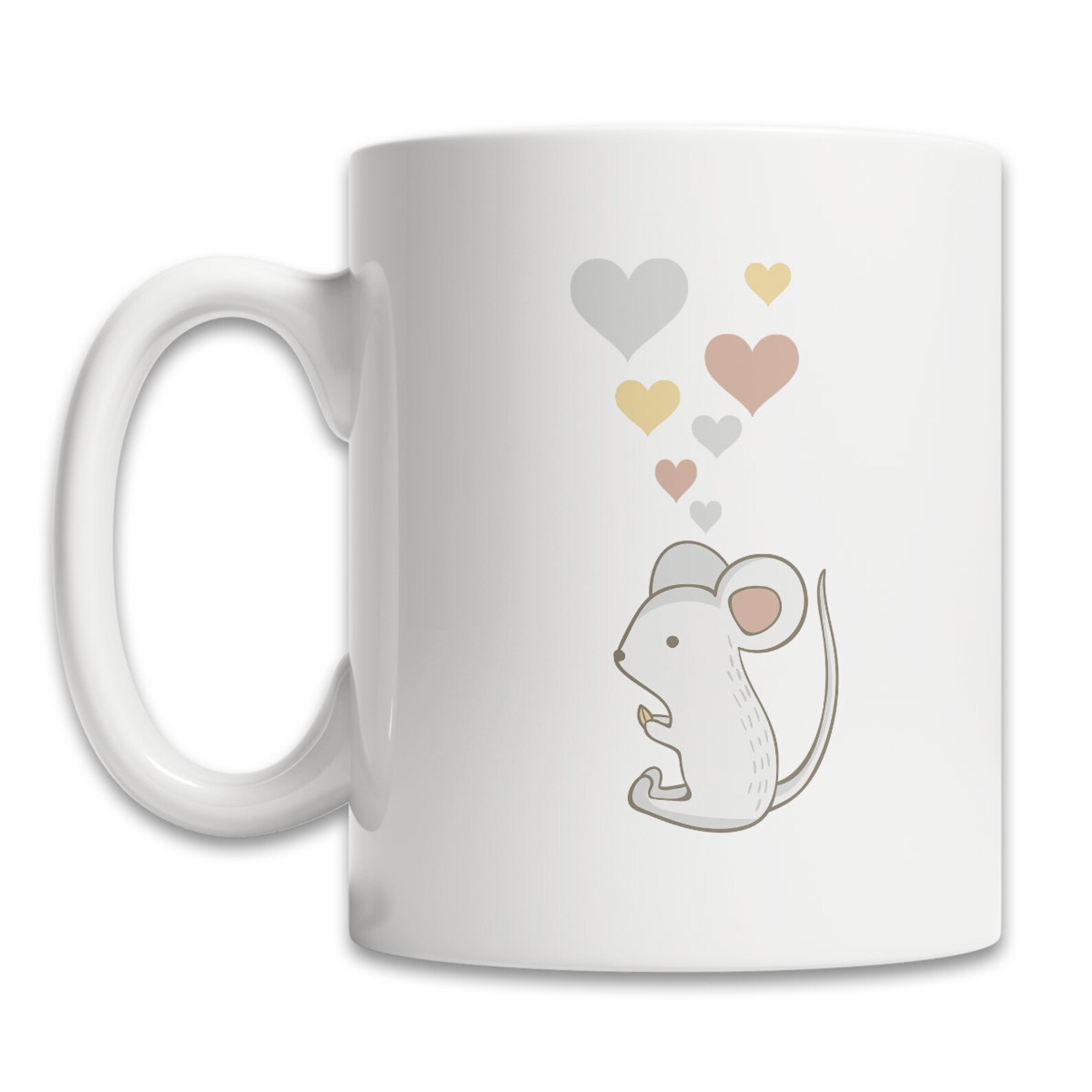 Cute Mouse Coffee Mug Love Mice Mug Mouse Lover Mug Cute - Etsy