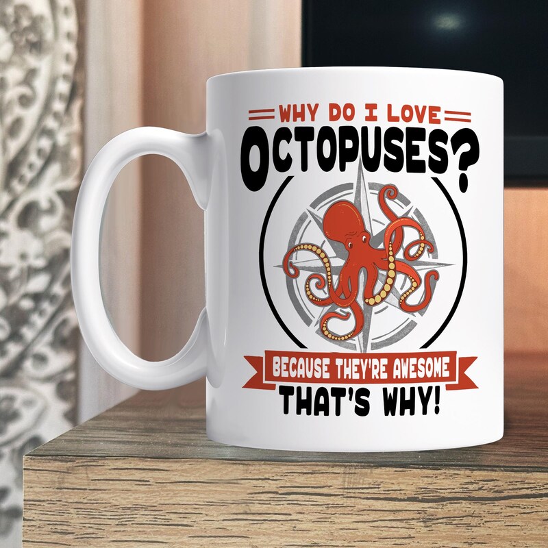 Octopus Mugs - Etsy