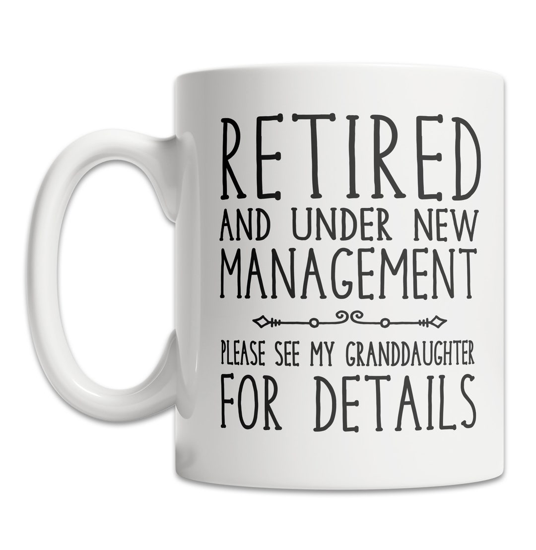 Retiree Gift Idea Cool Retirement Gift for Grandpa Cute Retirement Gift ...