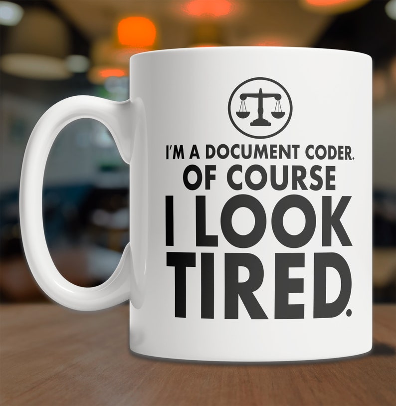 Funny Document Coder Mug Funny Document Coder Gift Idea - Etsy