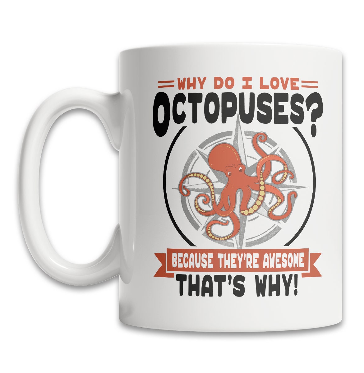 I Love Octopuses Mug Cute Octopus Mug Octopus Coffee Mug - Etsy UK