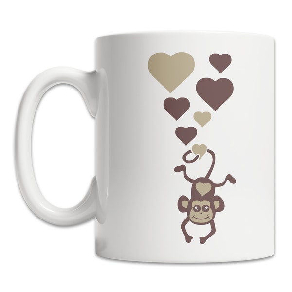 Monkey Mug - Etsy