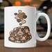 Cute Ball Python Mug - Pet Ball Python Owner Gift - Ball Python With ...