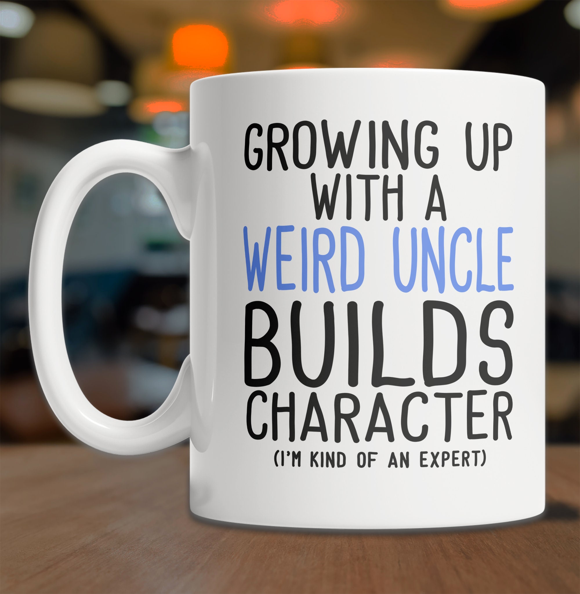Weird Uncle Mug Cute Uncle Gift Idea Uncle Birthday Gift - Etsy