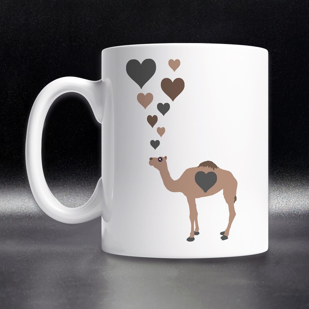 Cute Camel Mug, Camel Lover Gift, Camel Coffee Mug, Funny Camel Cup ...