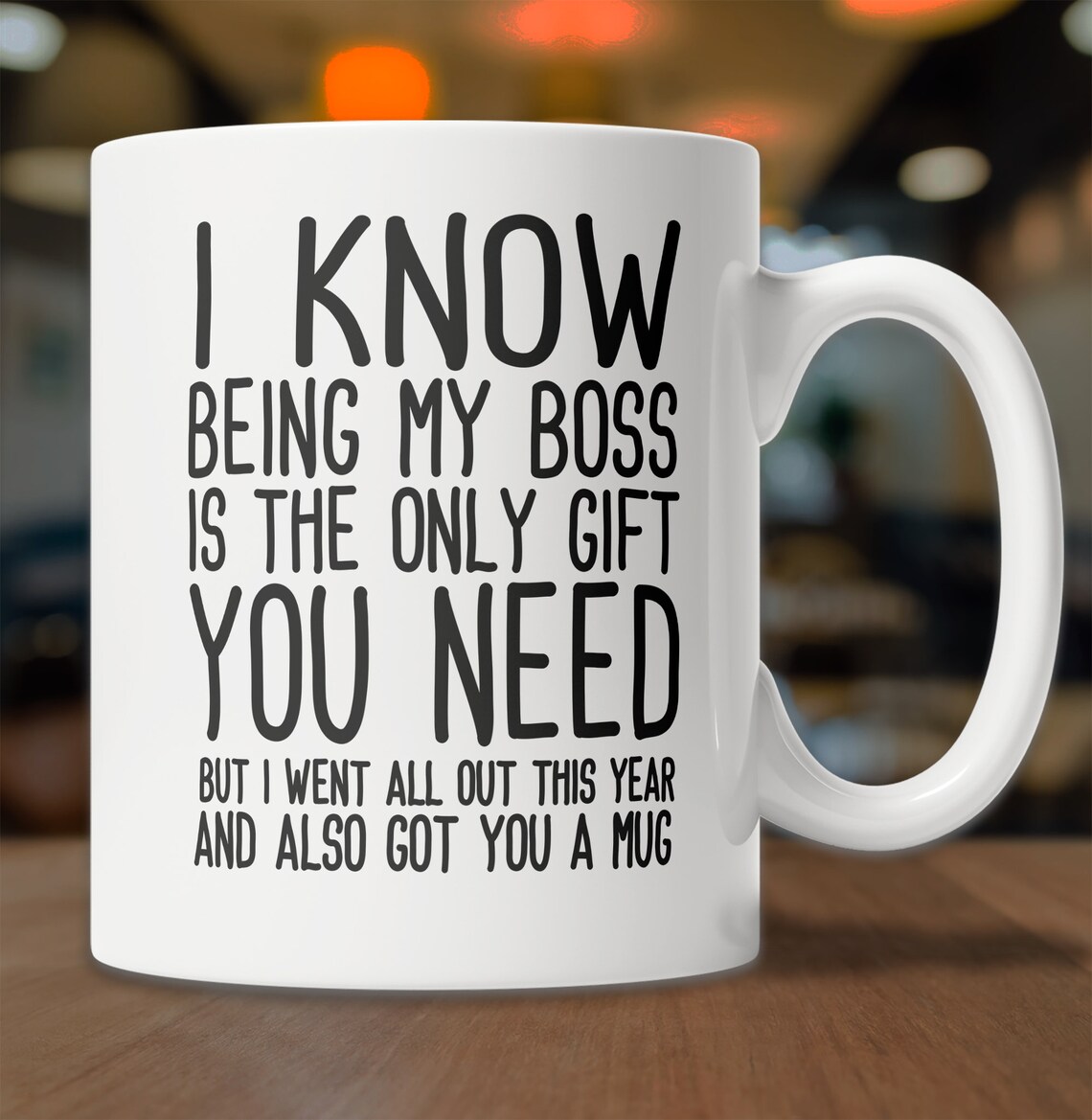 Funny Boss Mug Employee Boss Gift Idea Boss Day Gift Mug | Etsy