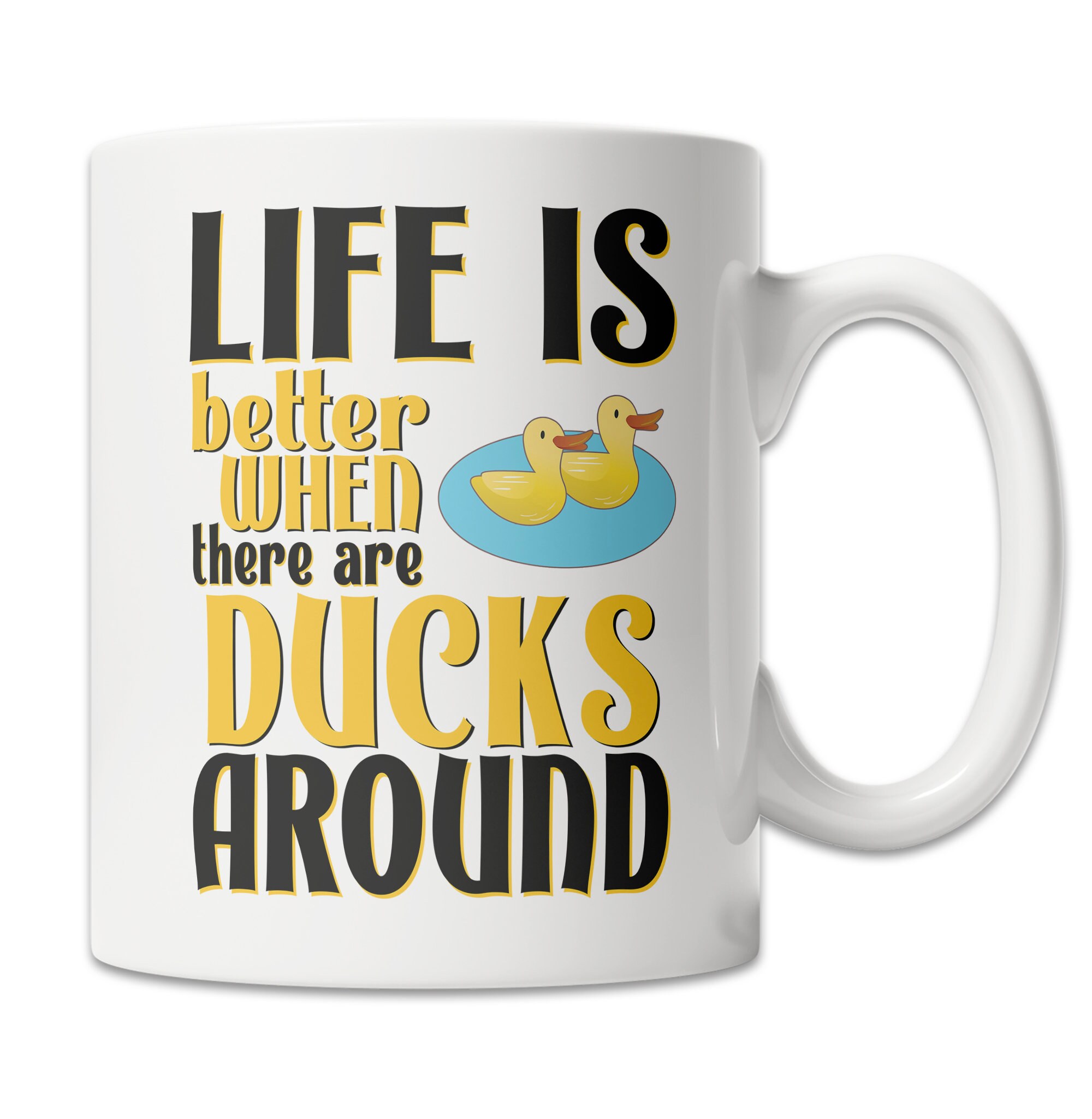 Cute Duck Mug I Love Ducks Mug Duck Life Mug Cute Duck - Etsy
