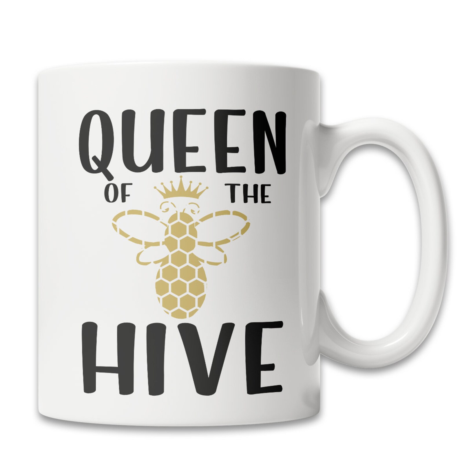 Queen of the Hive Mug Queen Bee Mug cool Beehive Mug Cool | Etsy