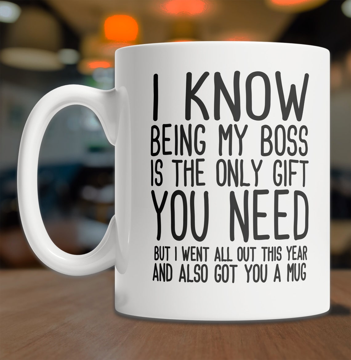 Funny Boss Mug Employee Boss Gift Idea Boss Day Gift Mug - Etsy