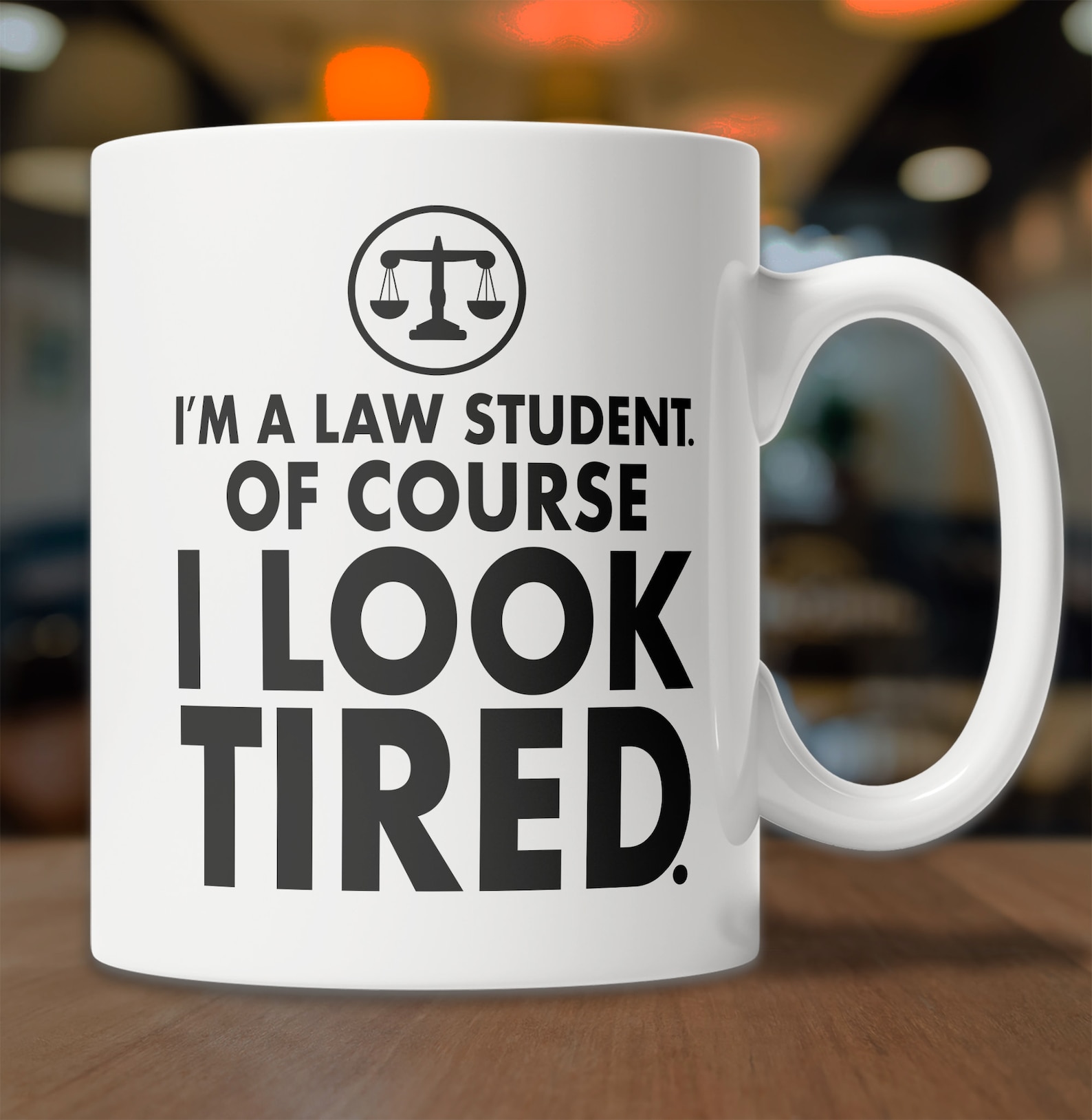 Funny Law Student Mug Funny Law School Gift Idea Tired Law - Etsy