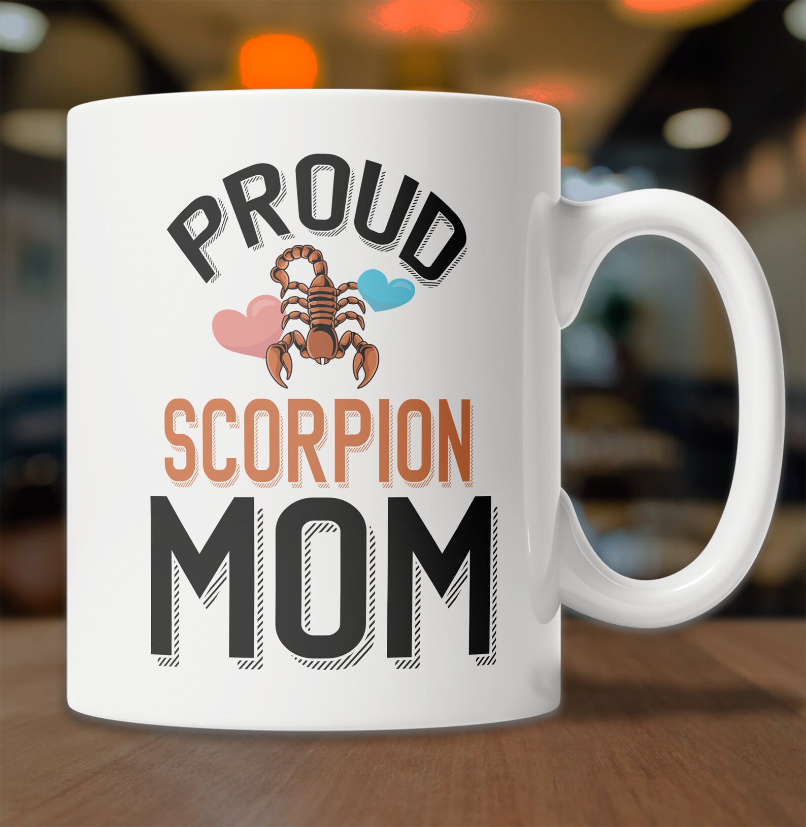Proud Scorpion Mom Mug Cute Pet Scorpion Mug Fun Scorpion - Etsy