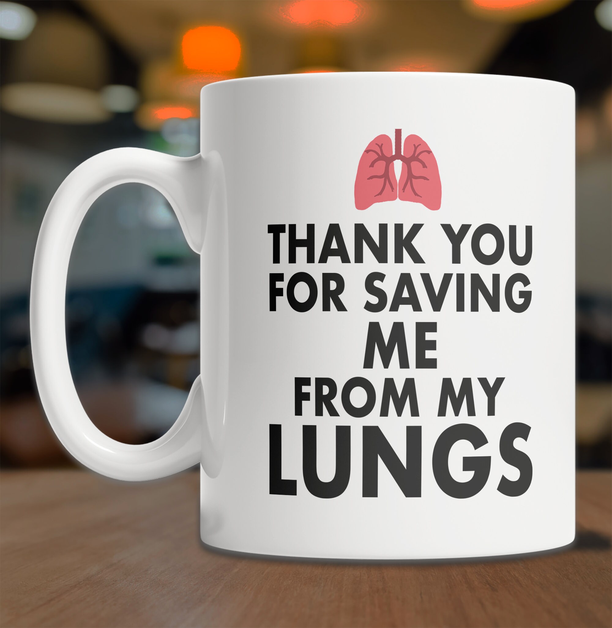Lung Doctor Gift Lung Doctor Mug Pulmonologist Thank You - Etsy