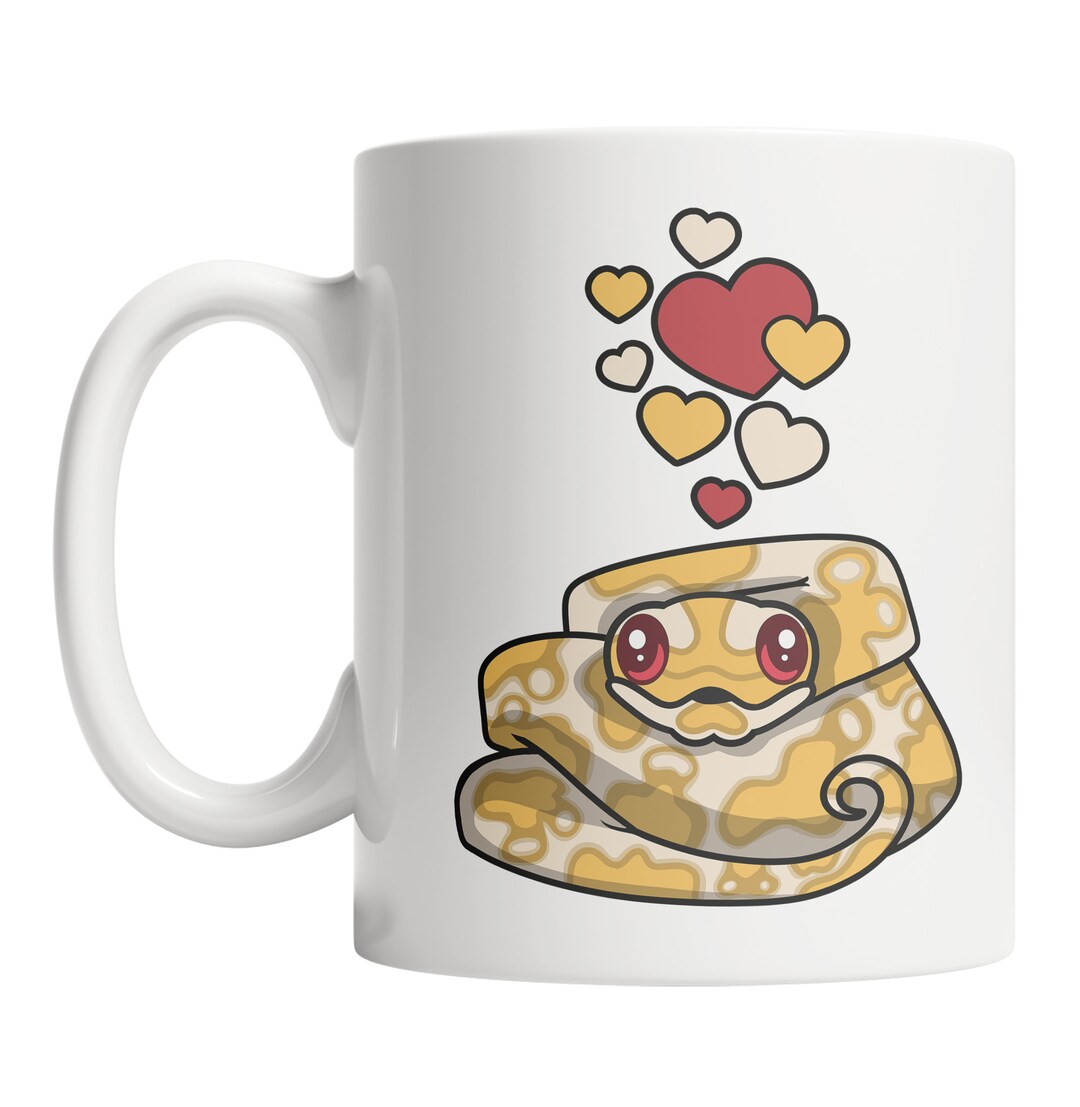 Albino Ball Python Mug - Pet Albino Ball Python Owner Gift - Albino ...