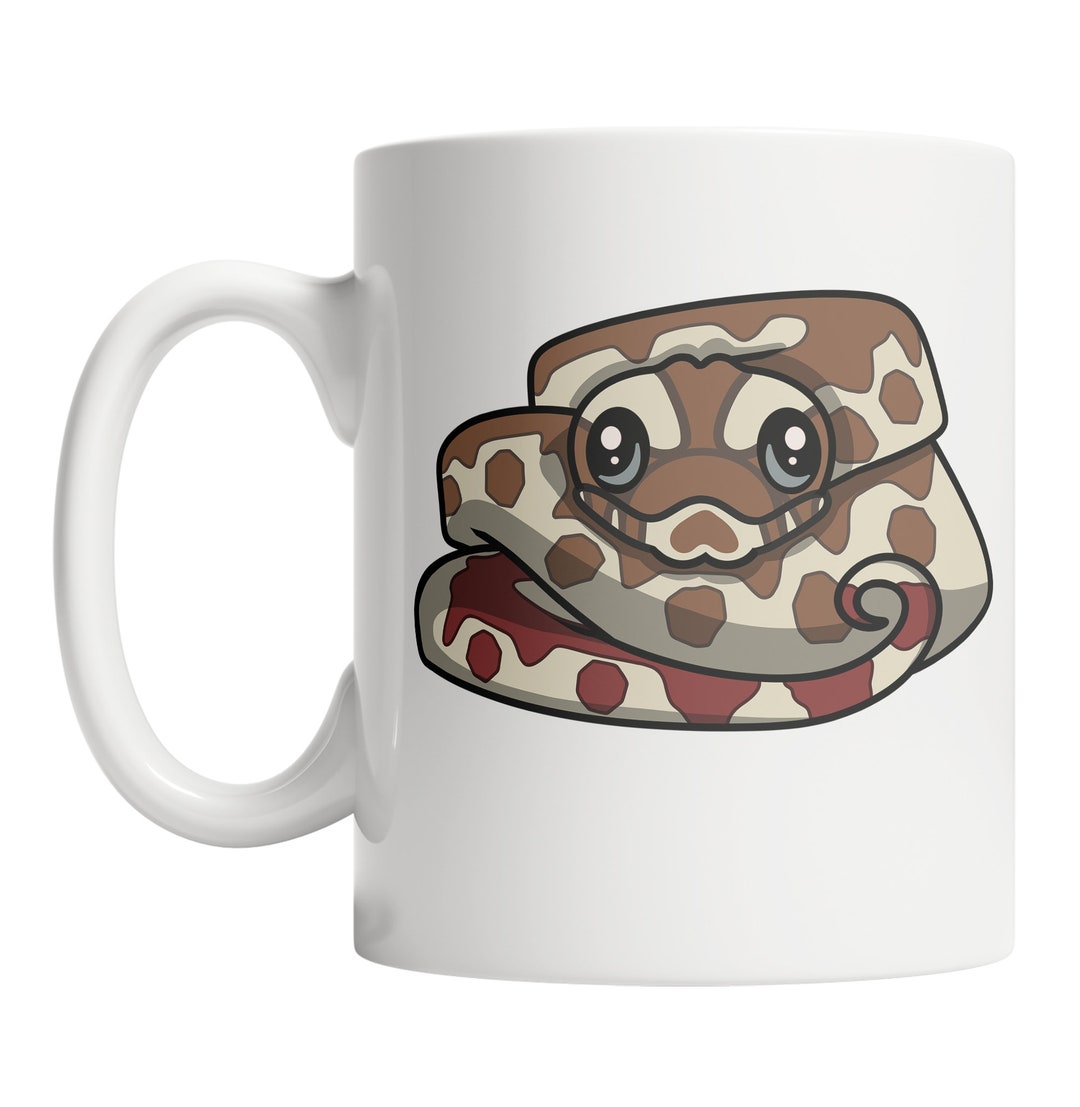Red Tail Boa Mug - Red-tailed Boa Owner Gift - Cute Snake Mug - Pet Red ...