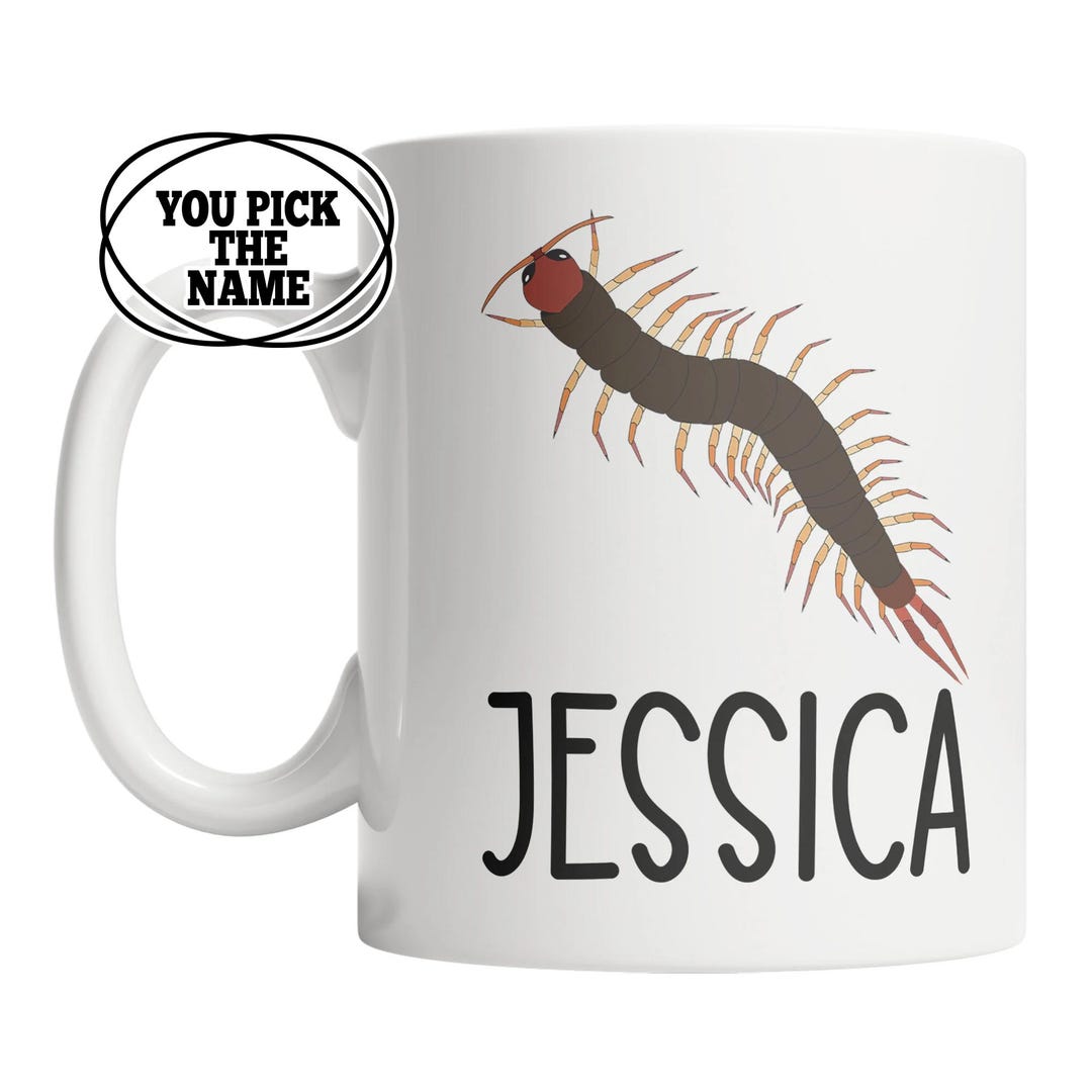 Custom Centipede Mug - Personalized Centipede Mug - Insect Lover Mug ...