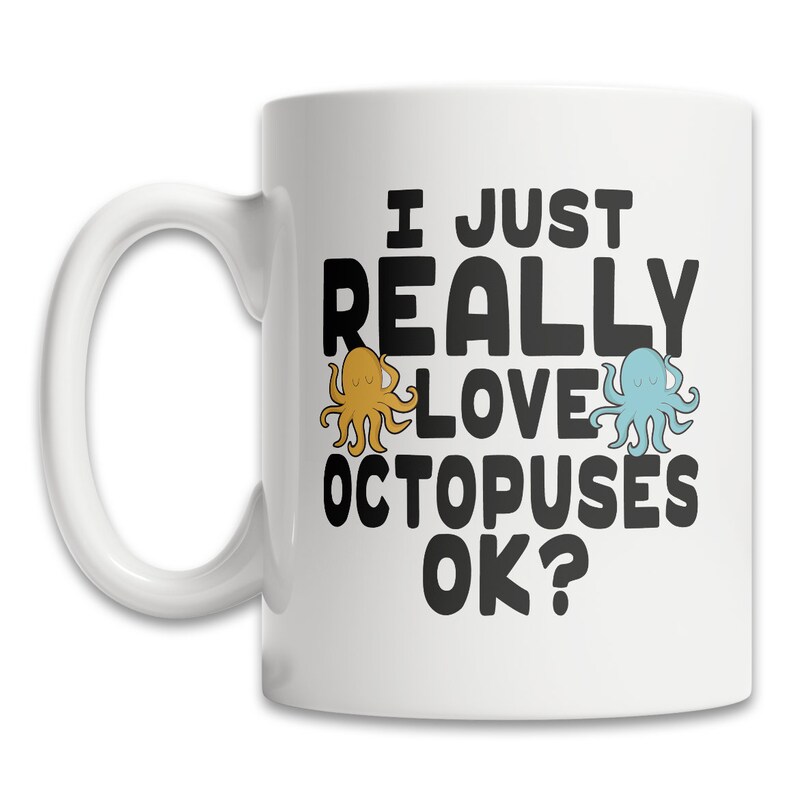 Octopus Mugs - Etsy