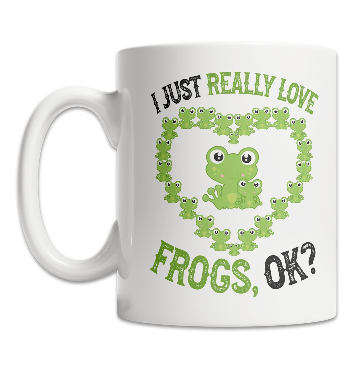 I Love Frogs Mug Cute Frog Mug for Frog Lovers Funny Frog - Etsy