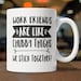 Funny Work Friend Mug Work Buddies Stick Together Mug Cool Work Bestie ...