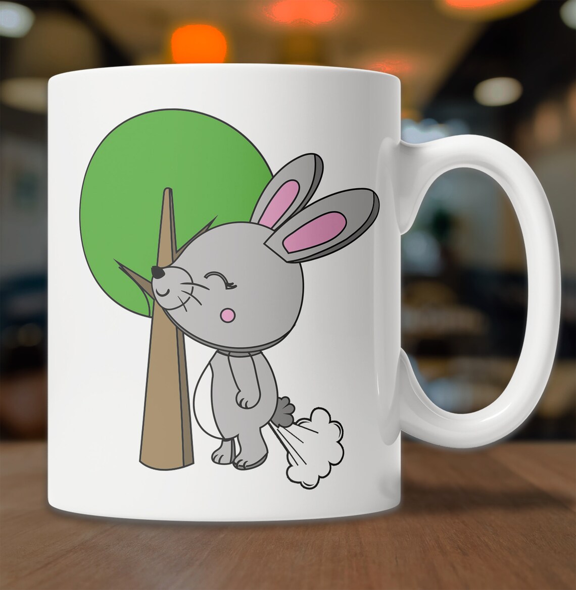 Farting Bunny Mug Cute Bunny Rabbit Mug Bunny Lover Gift - Etsy Canada