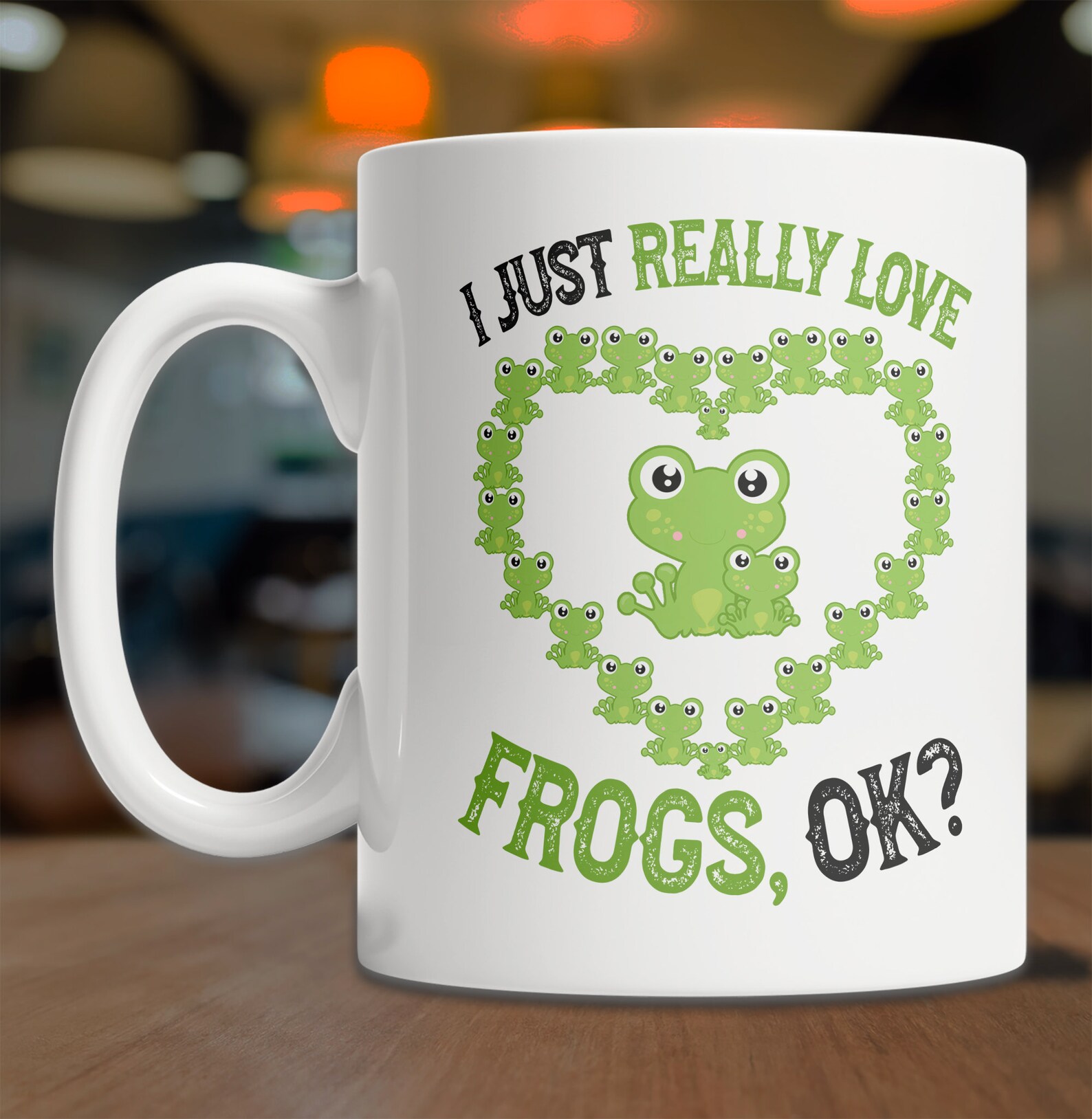 I Love Frogs Mug Cute Frog Mug for Frog Lovers Funny Frog - Etsy