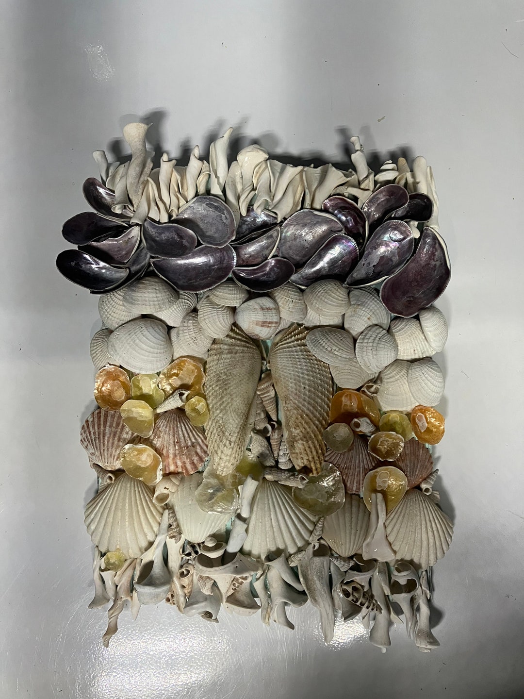 Shell Collage Wall Art - Etsy