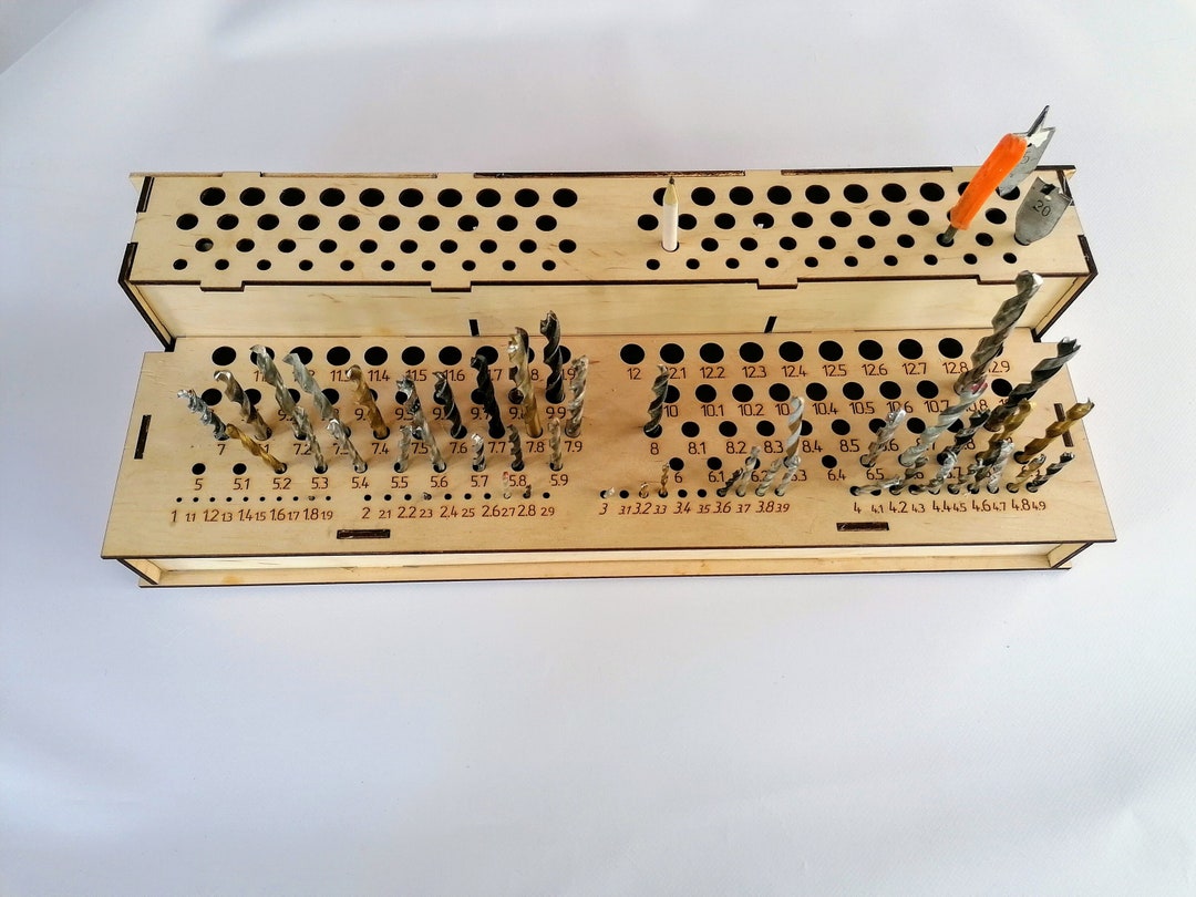 Drill Holder, Drill Bit Holder, Large Bit Holder - Etsy