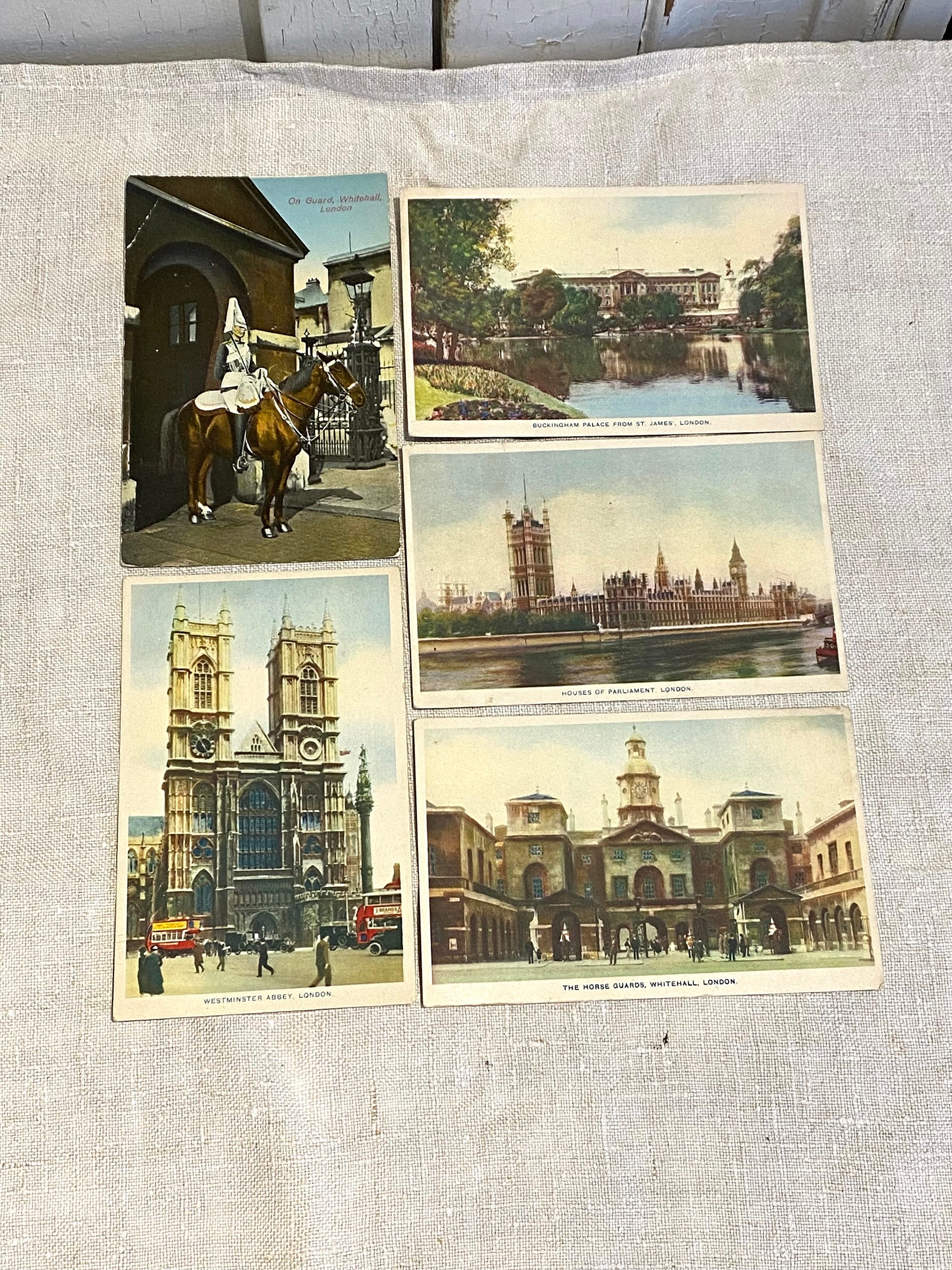 London Vintage Postcard