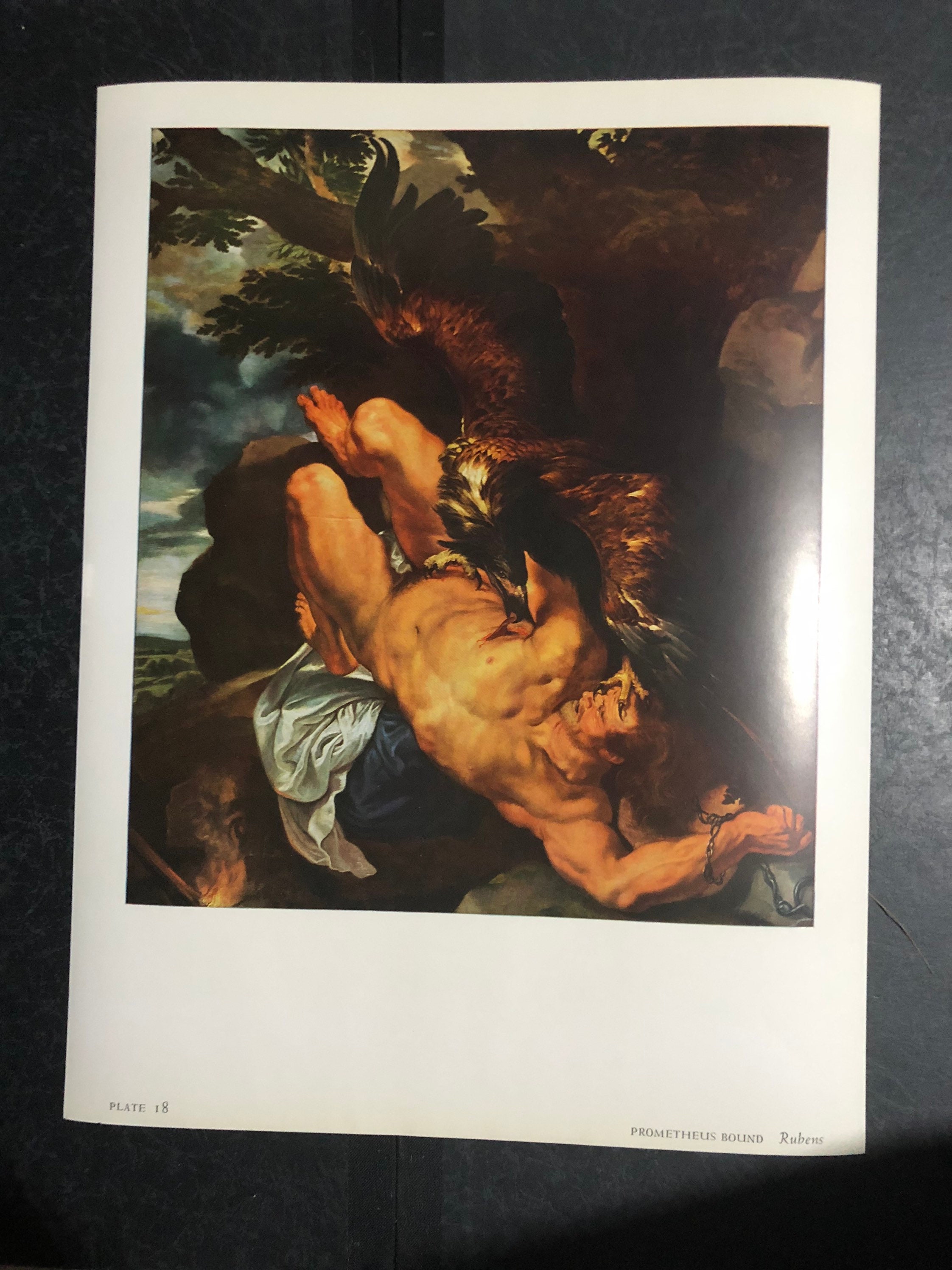 Metropolitan Seminars in Art Plate 18 Prometheus Bound - Etsy