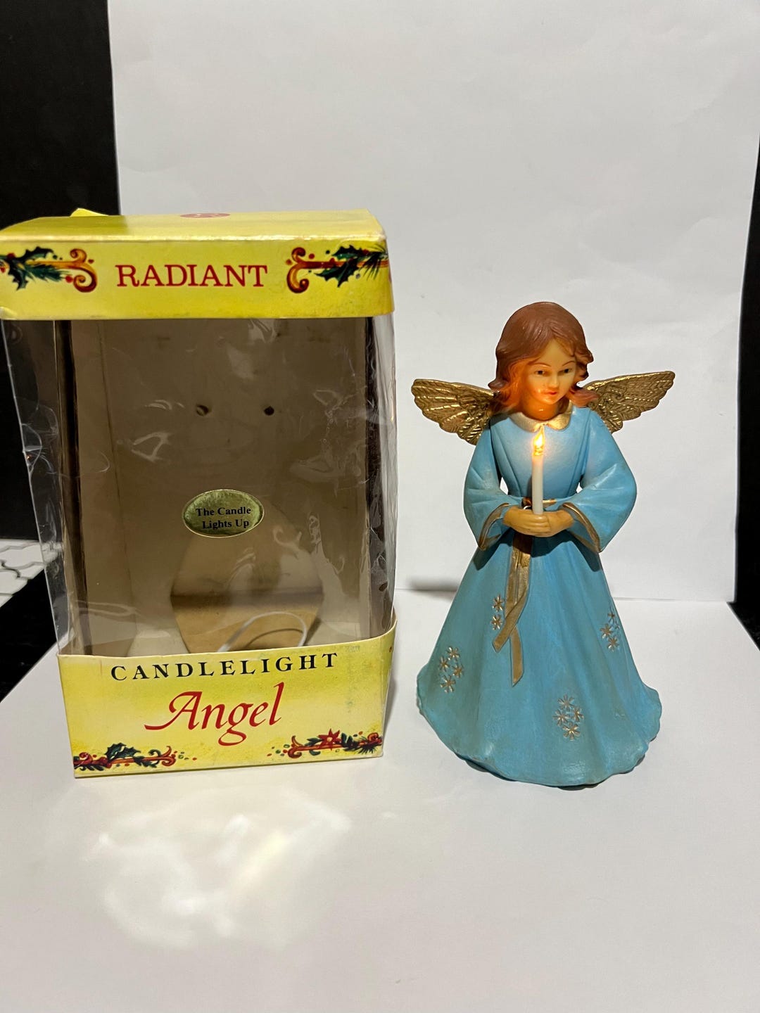 Radiant Angel Candlelight Fridge Figure Lights up in Box (READ) - Etsy