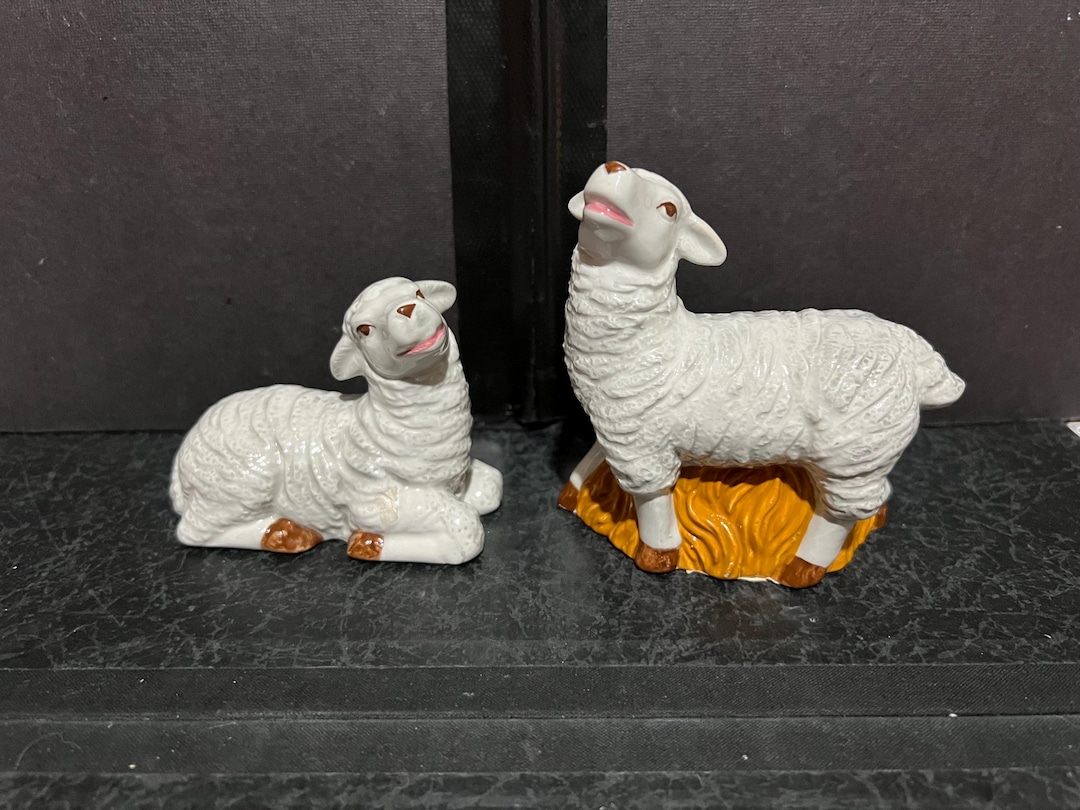 Sheep Salt and Pepper Shaker Set - Etsy