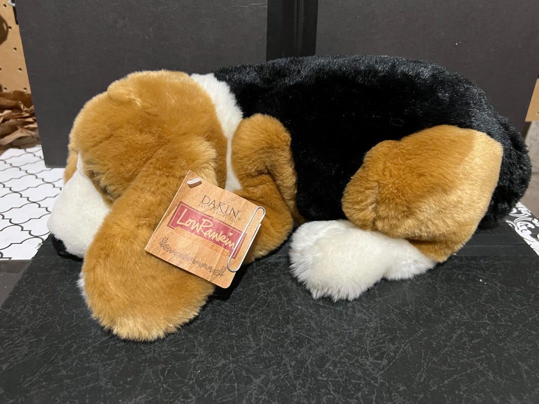 DAKIN Lou Rankin Collection 14” Benjamin Beagle Stuffed SOFT Plush NWT ...