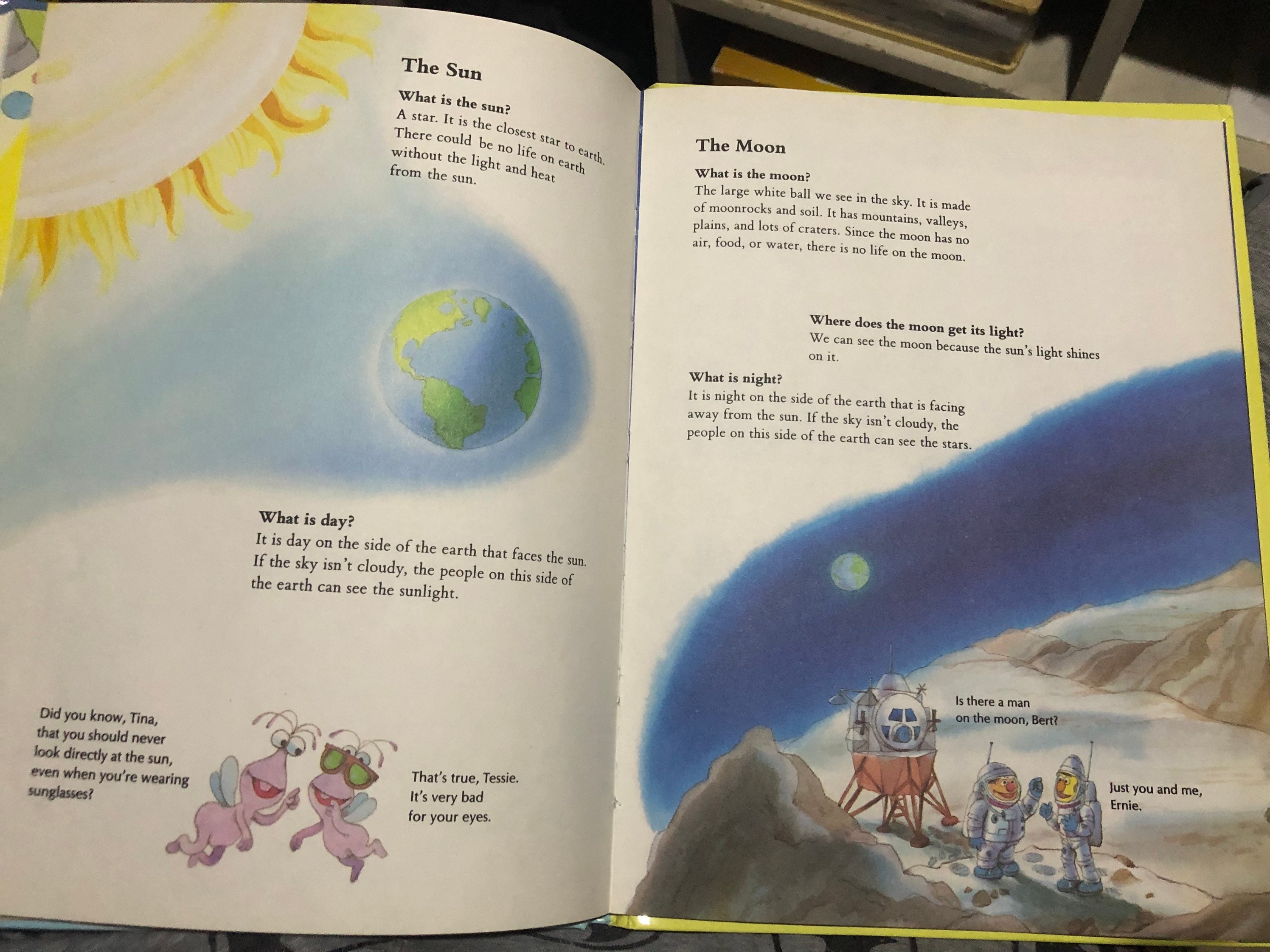 Big Birds Book About the Earth and Sky 1985 Large by A Golden | Etsy