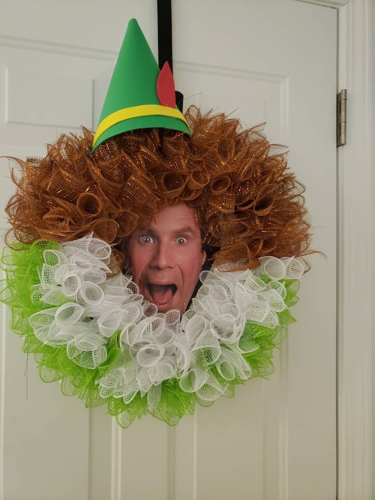 Buddy the Elf Wreath - Etsy