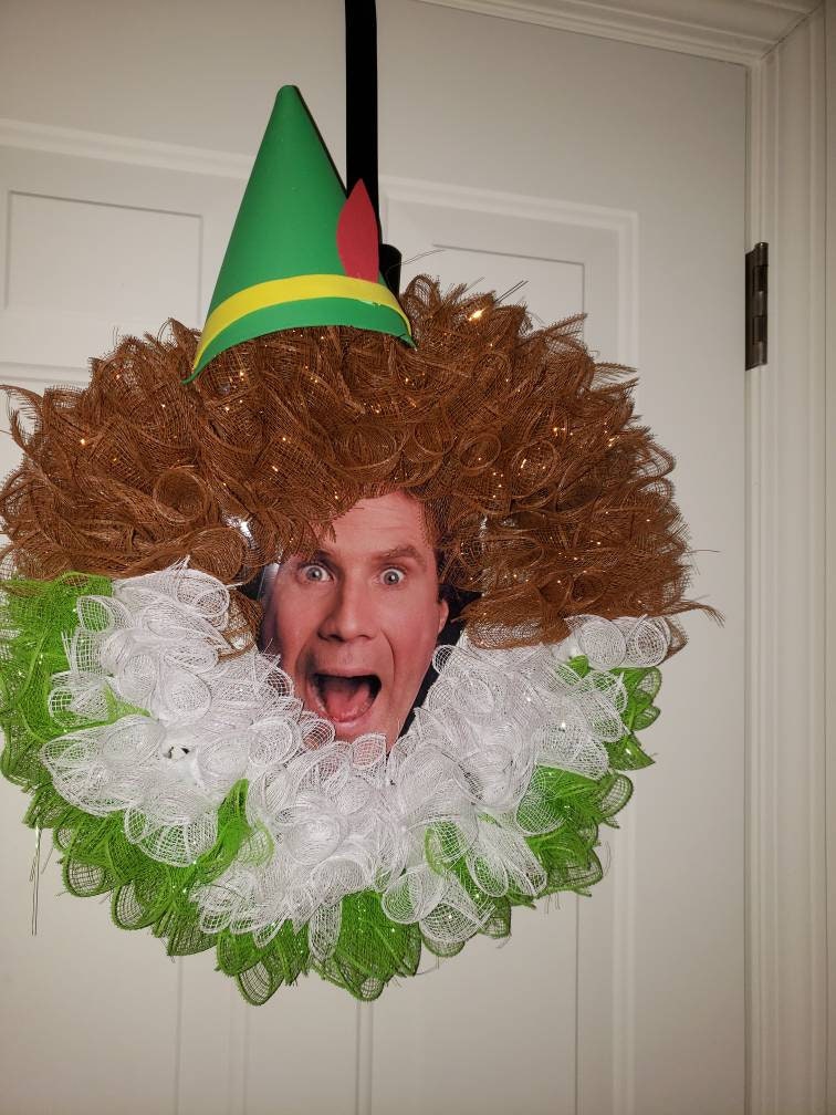 Buddy the Elf Wreath - Etsy
