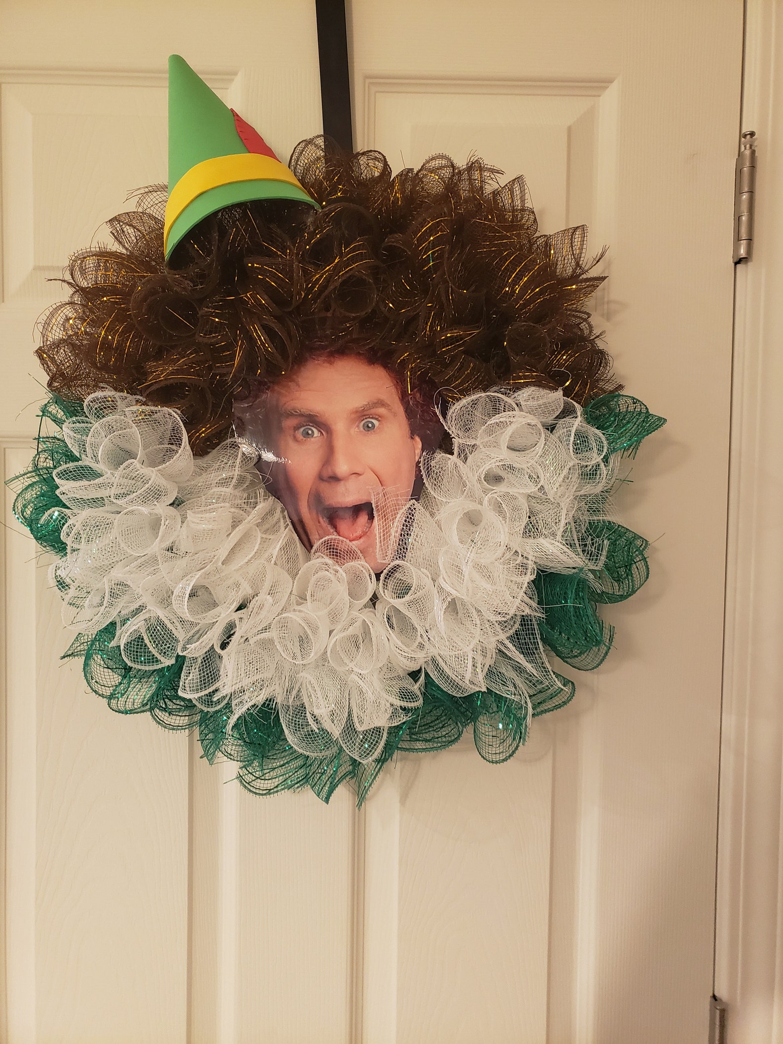 Buddy the Elf Wreath - Etsy