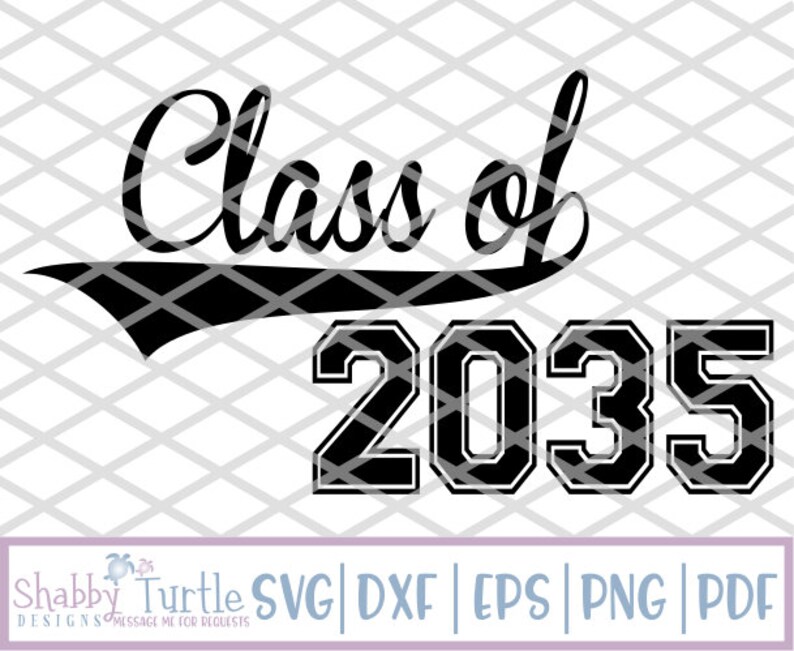 Class of 2035 SVG DXF EPS Cutting File Cricut Cut File - Etsy